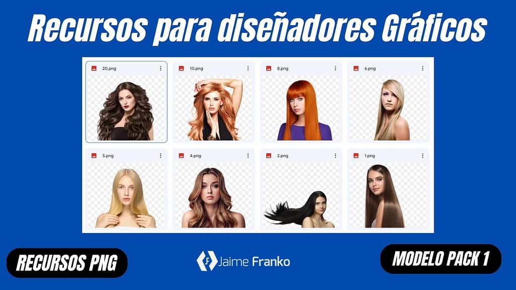 Recursos PNG – Modelo 2: Imagenes con fondo transparente | Jaime Franko